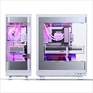 Phanteks Evolv X2, Mid-Tower Gaming Chassis, Vertical Cooling System, See-through Tempered Glass ...